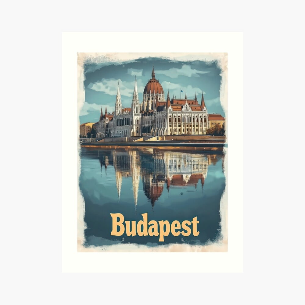 Kna Prints - Kir 4444 - Experience The Allure Of Budapest As The Iconic ...