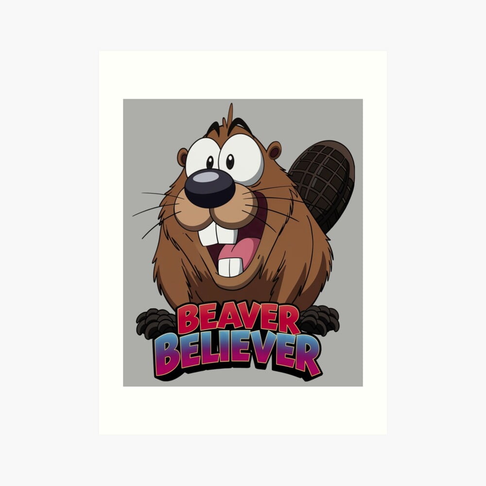 Kna Prints - Kir 445 - Beaver Believer - Nice Beaver - Beaver Squad - Beaver Lover - Beaver ...