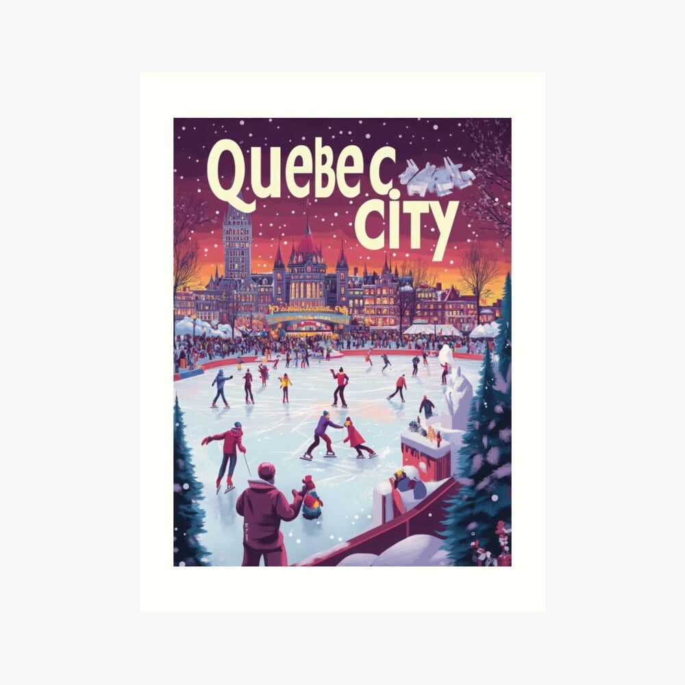 Kna Prints - Kir 4534 - Visitors Glide Gracefully Across The Ice Rink ...