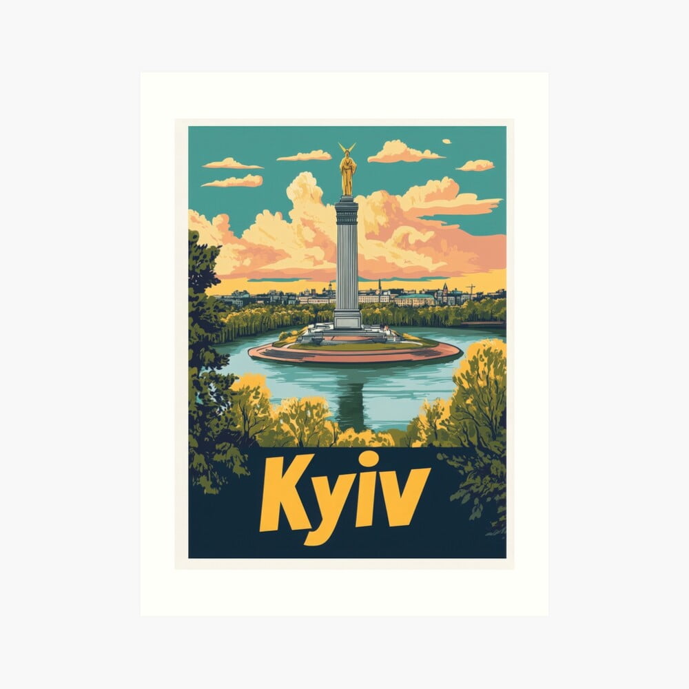 Kna Prints - Kir 4670 - Kyiv Showcases Its Striking Motherland Monument ...