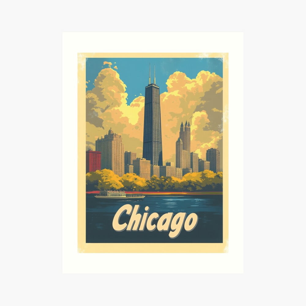 Kna Prints - Kir 4700 - Experience The Allure Of Chicago In This ...