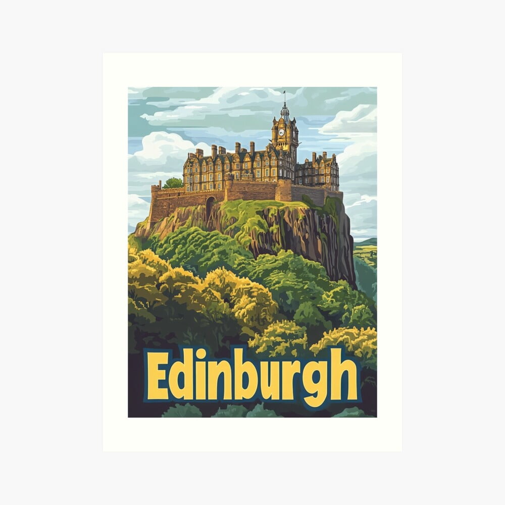 Kna Prints - Kir 4707 - This Vintage Travel Poster Highlights ...