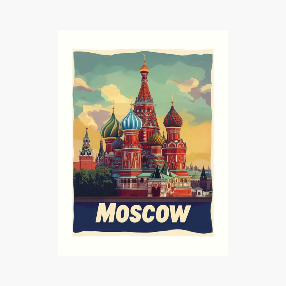 Kna Prints - Kir 4741 - This Vintage Travel Poster Beautifully ...