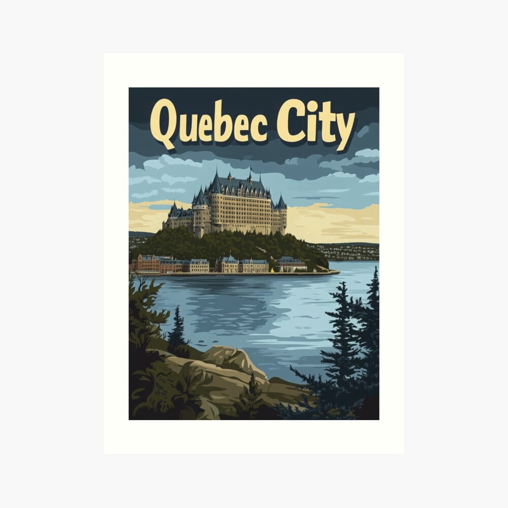 Kna Prints - Kir 4751 - Quebec City Boasts Stunning Architecture ...