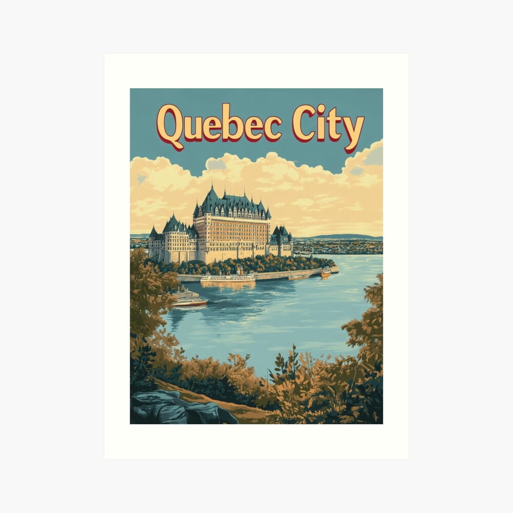 Kna Prints - Kir 4752 - This Vintage Travel Poster Showcases The Beauty ...