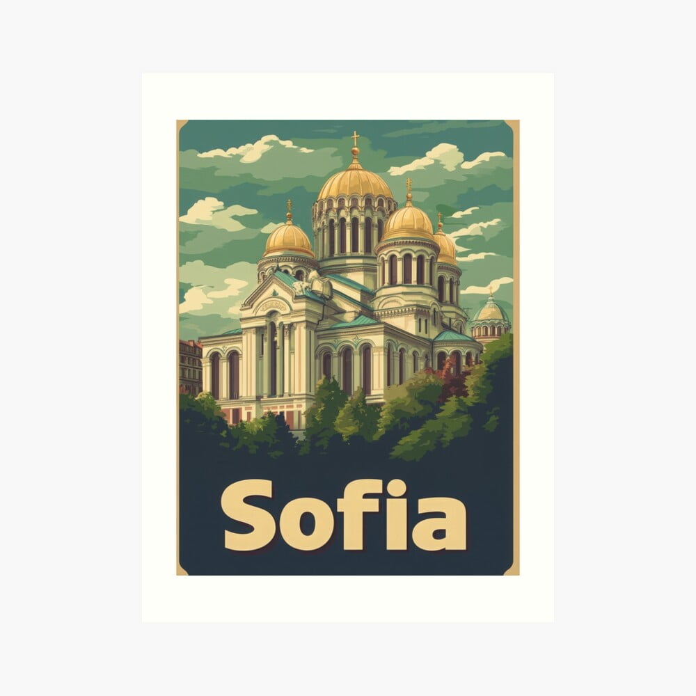 Kna Prints - Kir 4770 - This View Showcases A Magnificent Structure In Sofia, Bulgaria ...