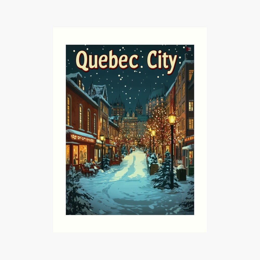 Kna Prints - Kir 4903 - This Vintage Travel Poster Captures Snowy ...