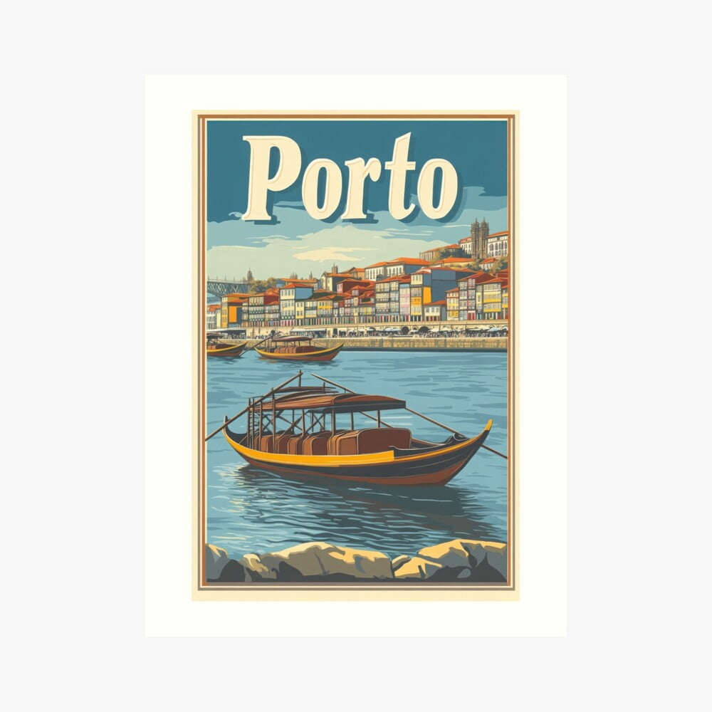 Kna Prints - Kir 4991 - Discover The Beauty Of Porto, Where Vibrant ...