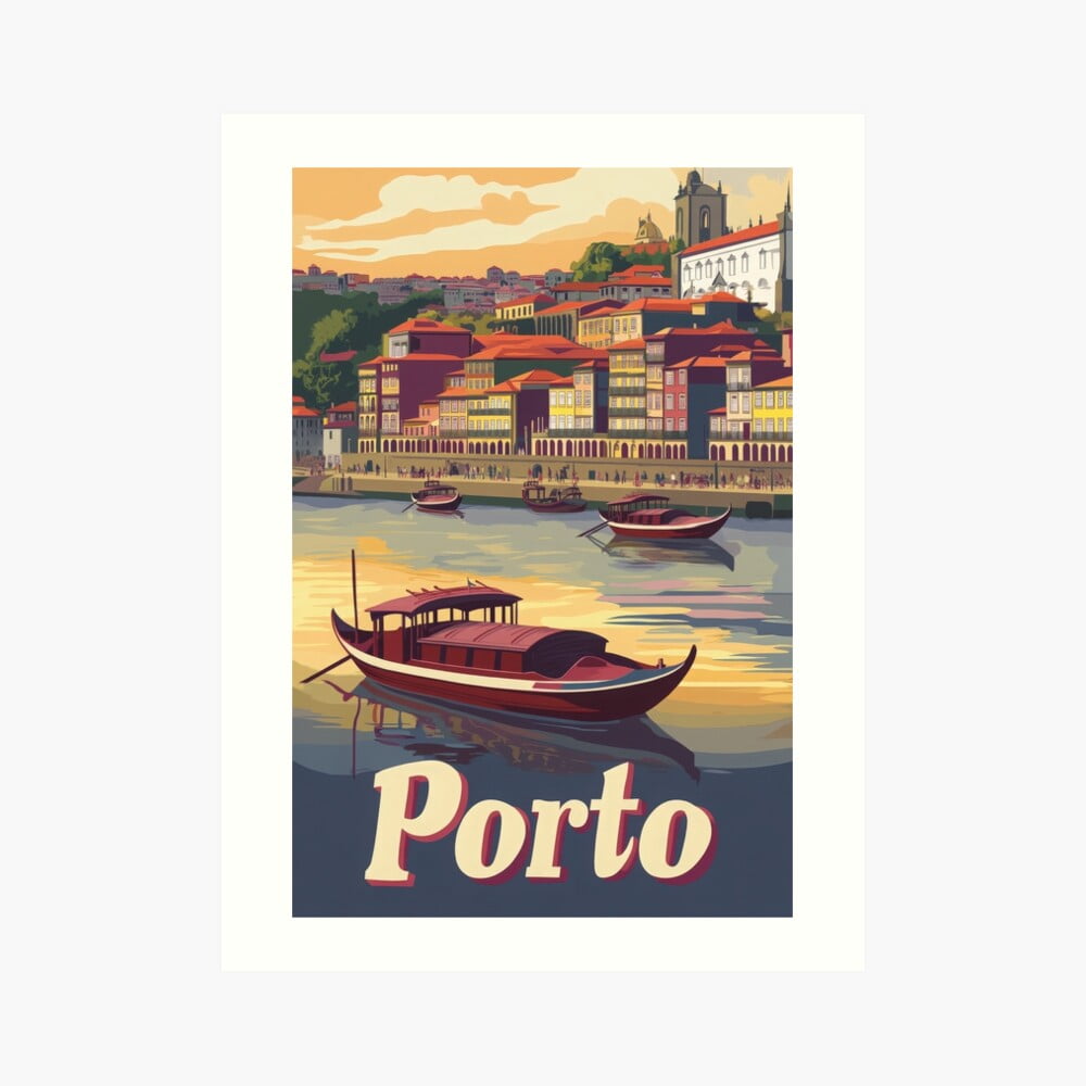Kna Prints - Kir 4993 - Discover The Enchanting Beauty Of Porto Along ...