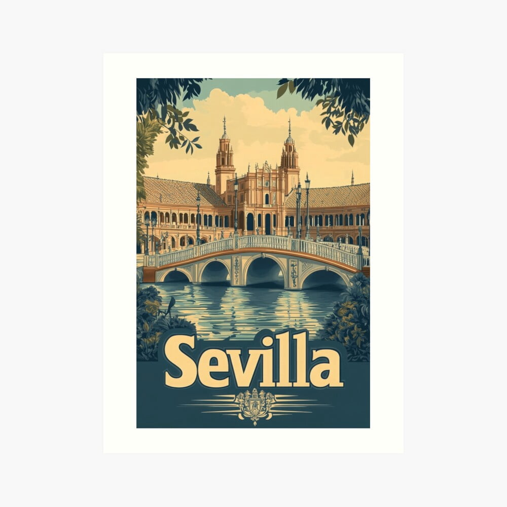 Kna Prints - Kir 5012 - Discover The Enchanting Allure Of Sevilla ...