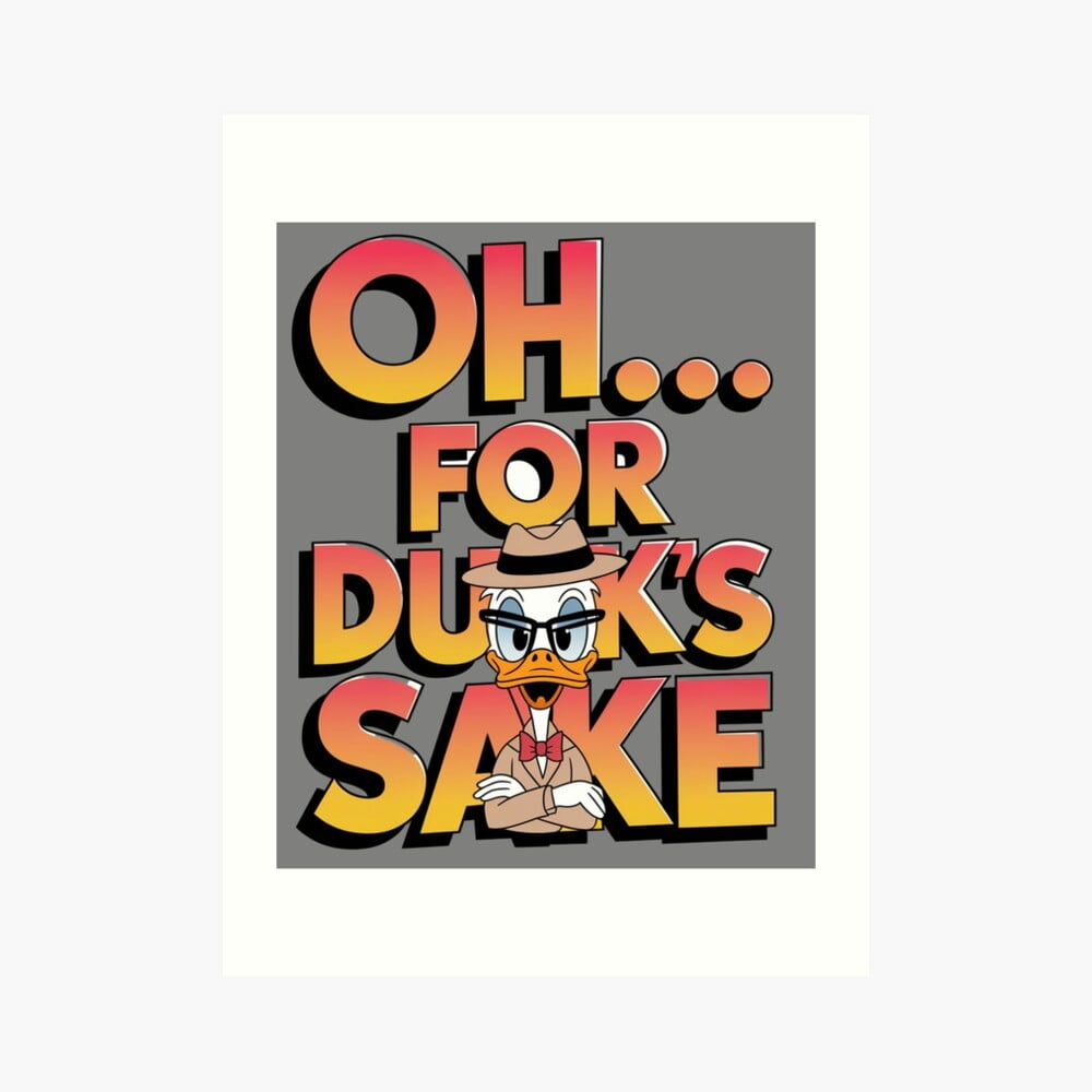Kna Prints - Kir 674 - For Ducks Sake - Duck You - Duck Off - Duck It ...