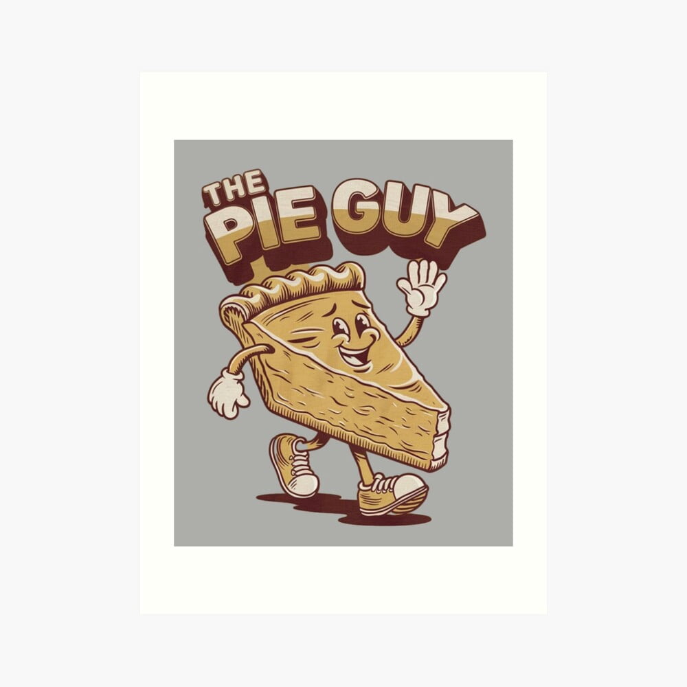 Kna Prints - Kir 775 - The Pie Guy - Pie Thief Poster, UNFRAMED-12x18 ...