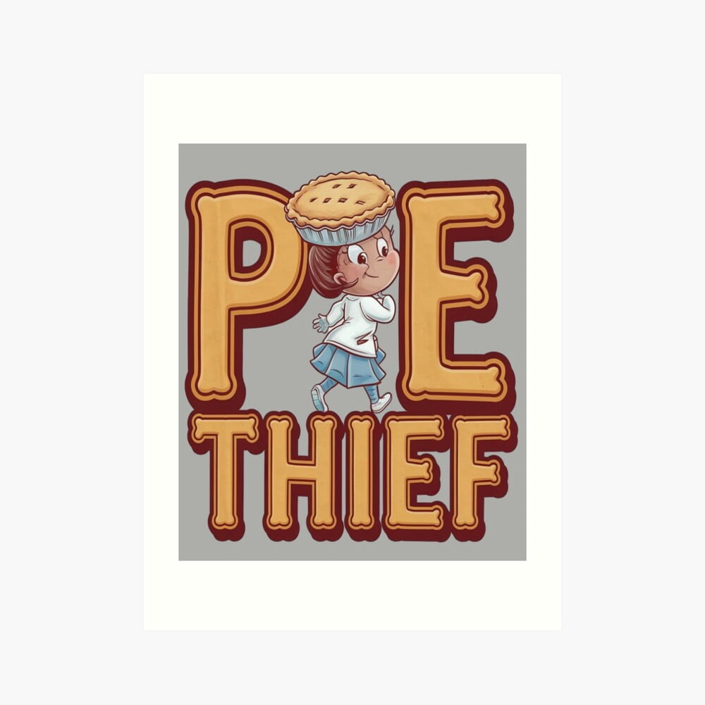 Kna Prints - Kir 790 - Pie Thief - The Pie Guy Poster, UNFRAMED-24x36 ...
