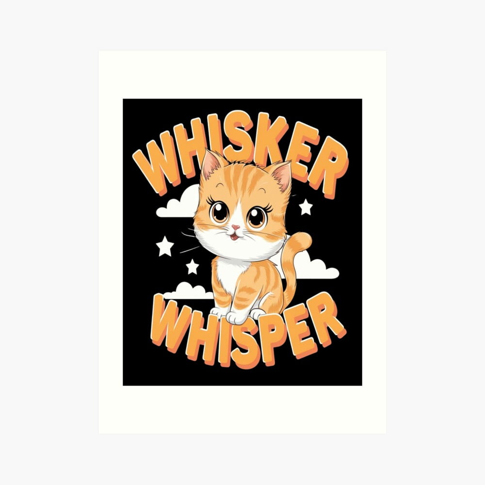 Kna Prints - Kir 827 - Whisker Whisper Poster, UNFRAMED-18x24 - Walmart.com