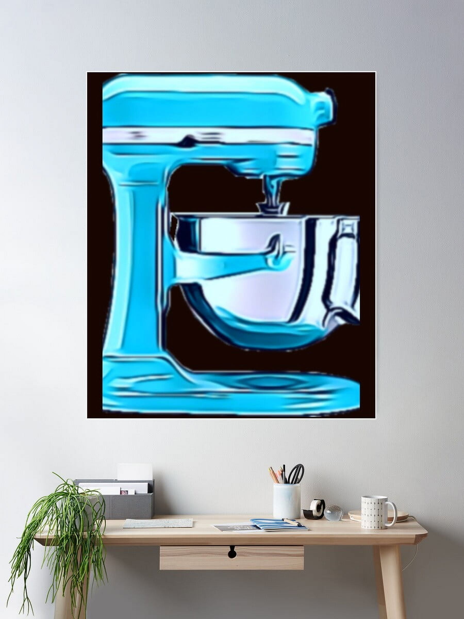 Kna Prints - Kitchen Mixer 2 Poster , UNFRAMED-8x12 - Walmart.com