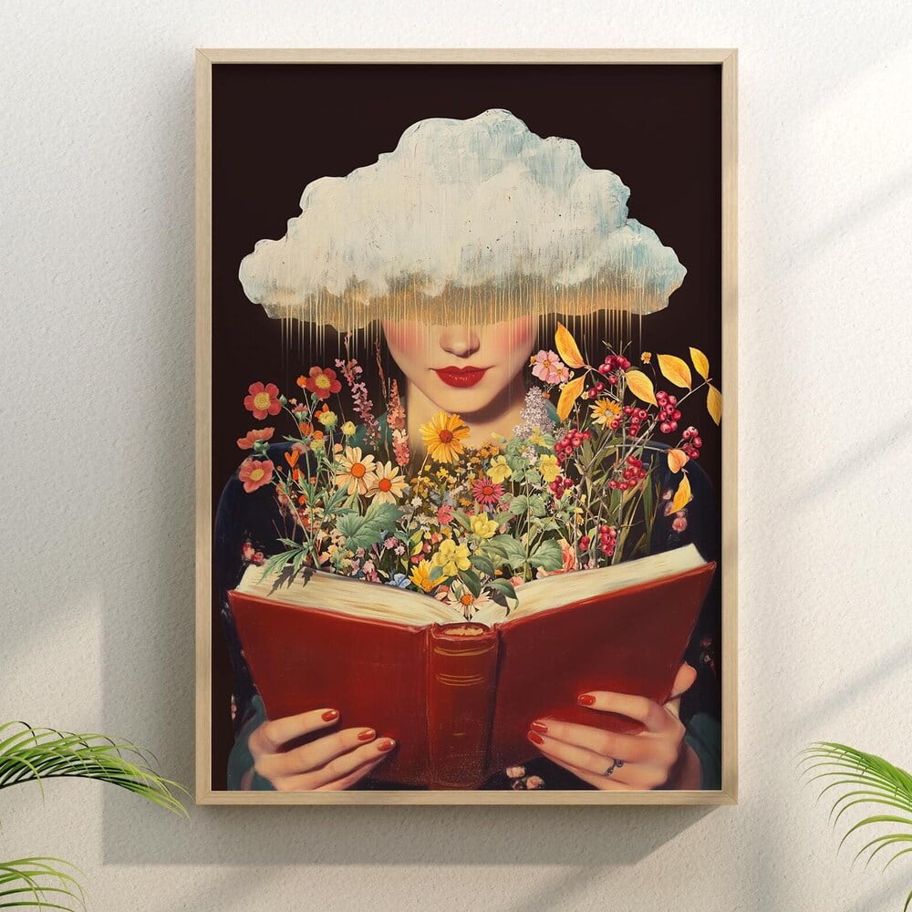 Kna Prints - Knowledge Is Power Poster Home Decor, Vintage Poster Print ...