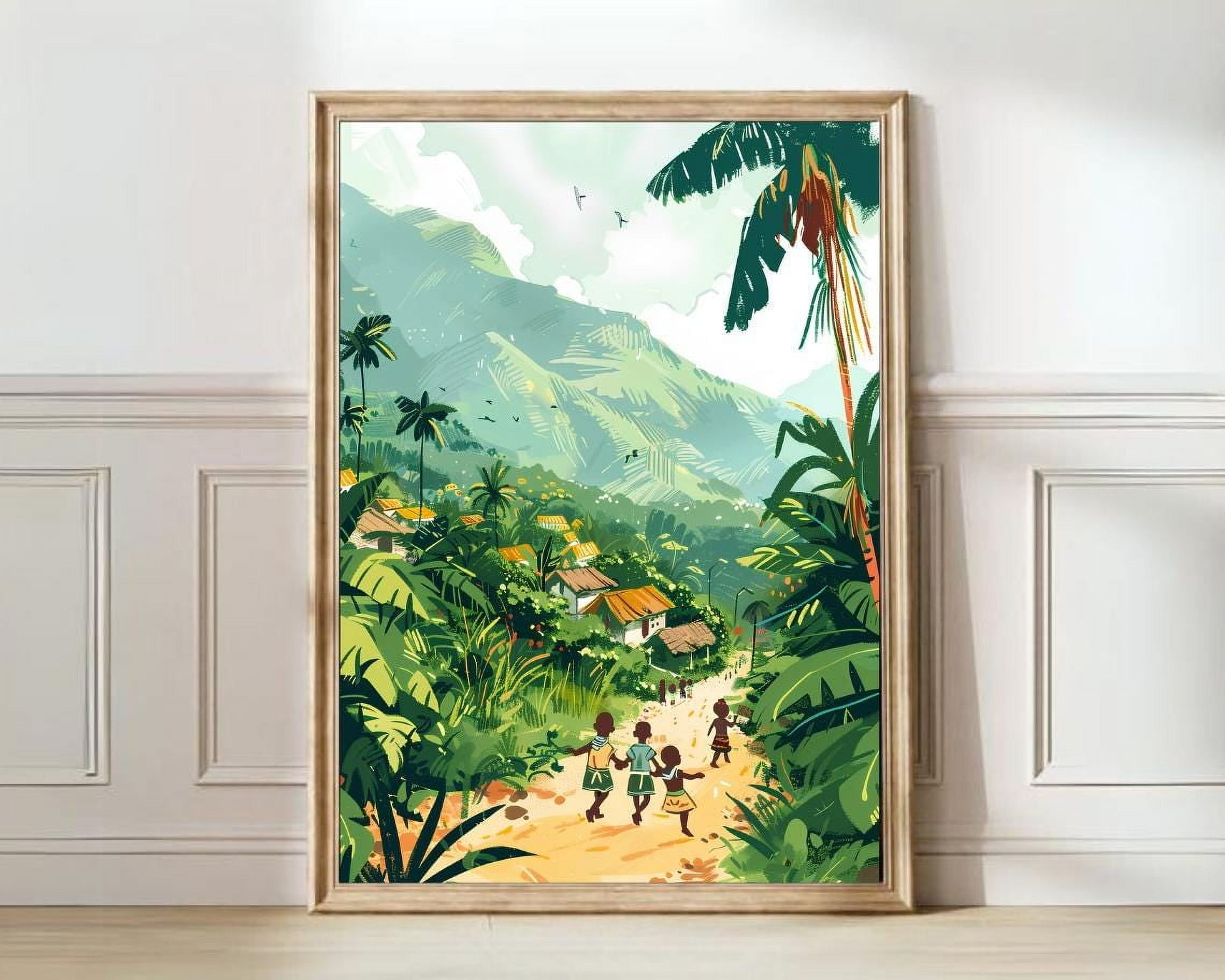 Kna Prints - Kongo Print Kongo Illustration Kinshasa Poster Kongo ...