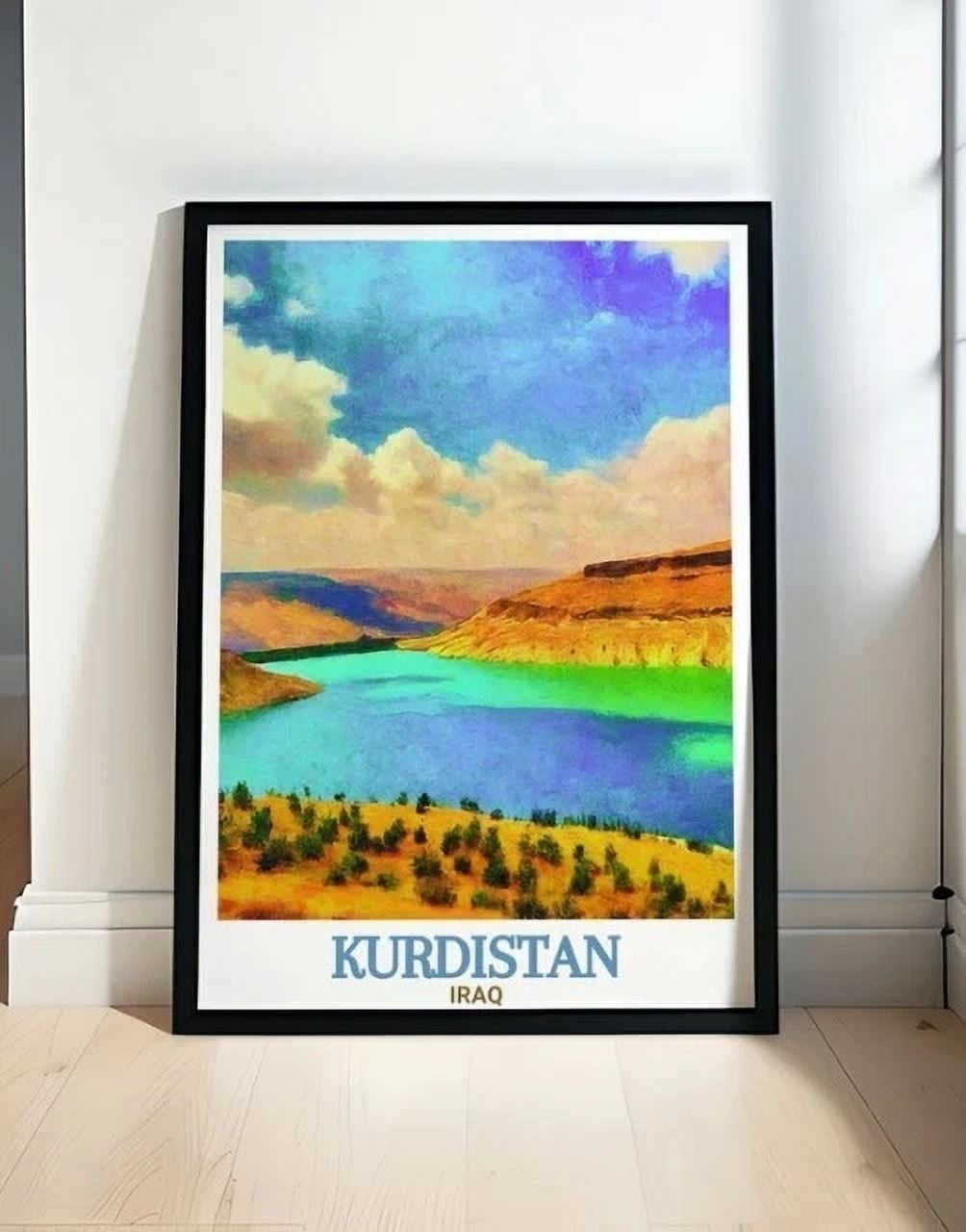 Kna Prints - Kurdistan Travel Posters - Mount Halgurd Prints For Home ...
