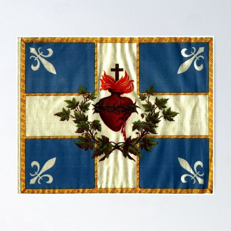 Kna Prints - Lag O The Sacred Heart O Jesus (Quebec Catholic Lag ...