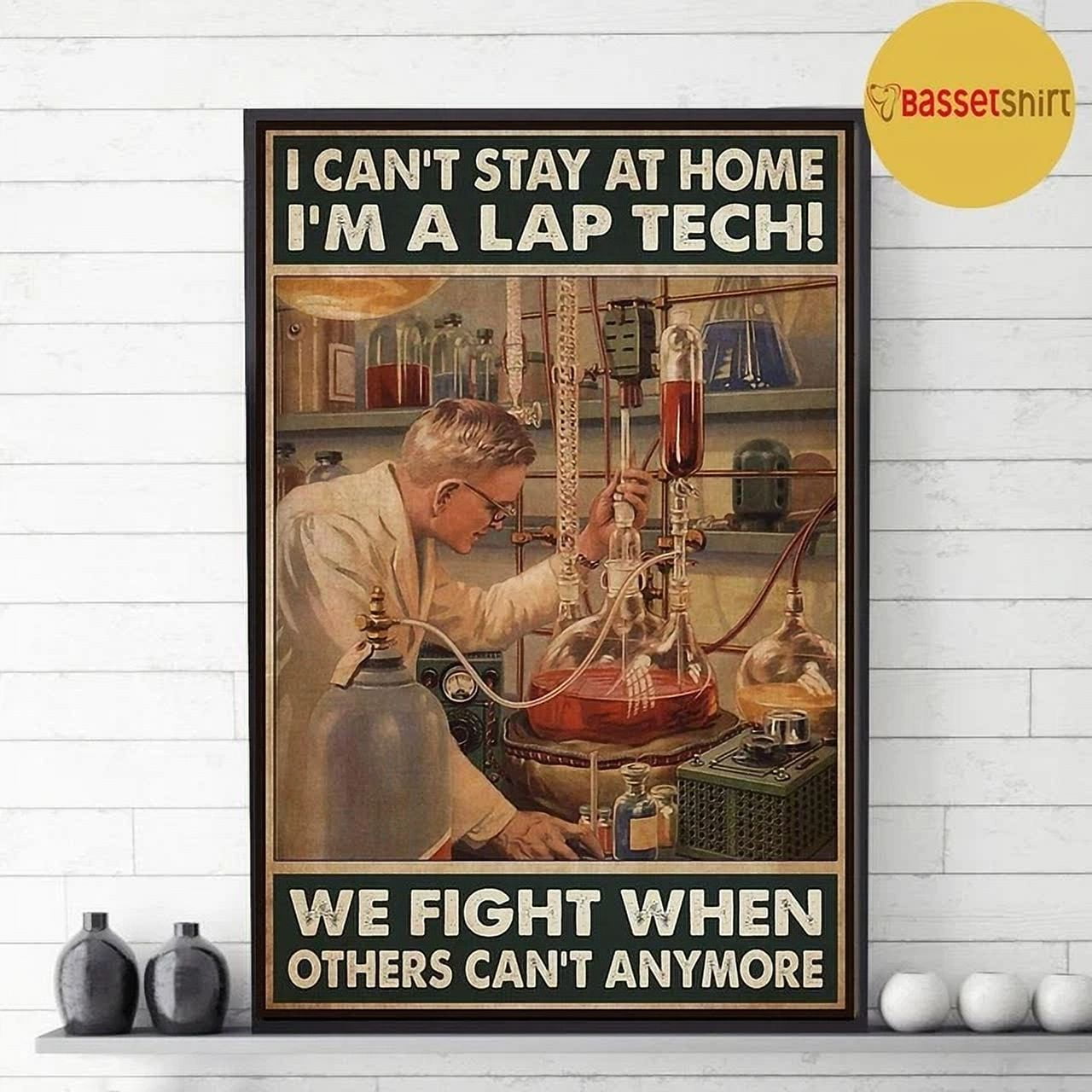 Kna Prints - Lap Tech Cant Stay At Home Poster Home Decor, Vintage Art ...