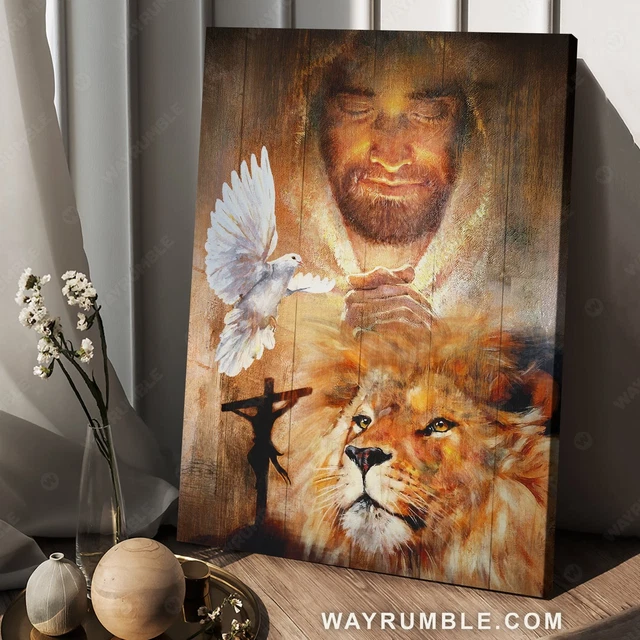 Kna Prints - Lion King, Beautiful Dove, Jesus Painting, Prayor Healing ...
