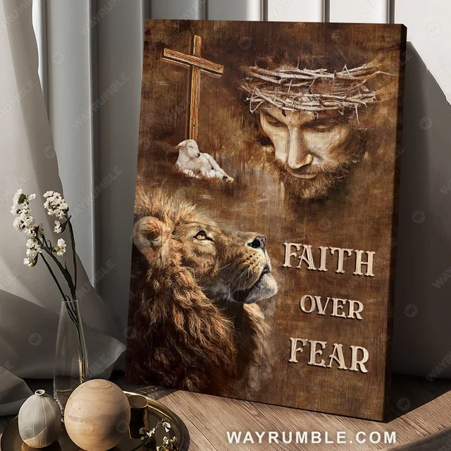 Kna Prints - Lion Of Judah, Jesus Painting, The Rugged Cross And The ...