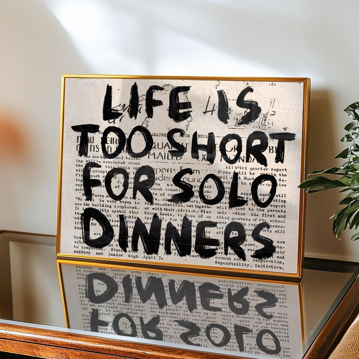 Kna Prints - Love Poster, Black Wall Art, Typography Poster, Kitsch ...