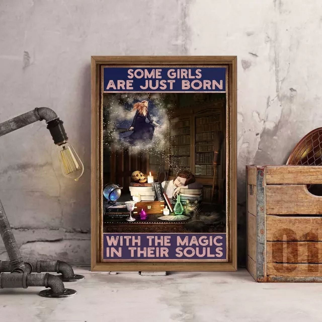 Kna Prints - Magic Soul Unique Poster, Girls Just Born With The Magic ...