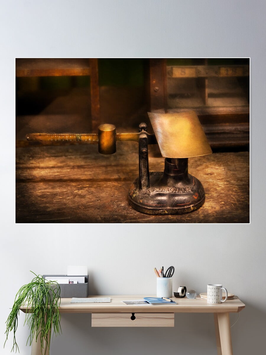 Kna Prints - Mailman - The Mail Scale Poster , UNFRAMED-8x12 - Walmart.com