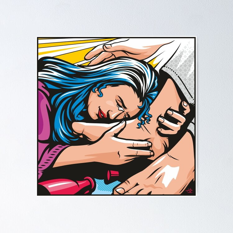 Kna Prints - Mary Anoints Jesus' Eet Poster Wall Art Print For Home Decor, Living Room, Bedroom ...