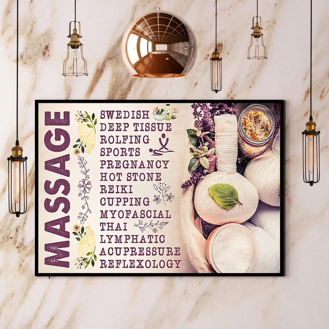 Kna Prints - Massage Therapist Massage Swedish Deep Tissue Rolfing Paper Postere Can Wall Art ...