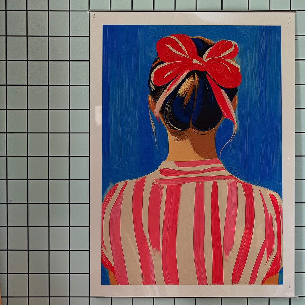 Kna Prints - Matisse Poster, Vintage Inspired Art, Red And Blue Art ...