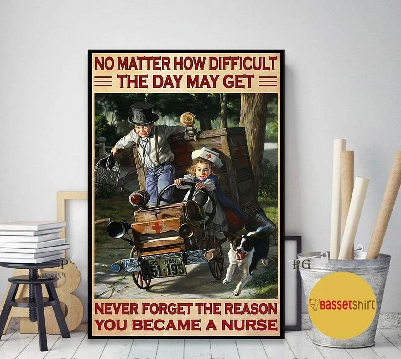 Kna Prints - No Matter How Difficult Never Forget The Reason You Become ...