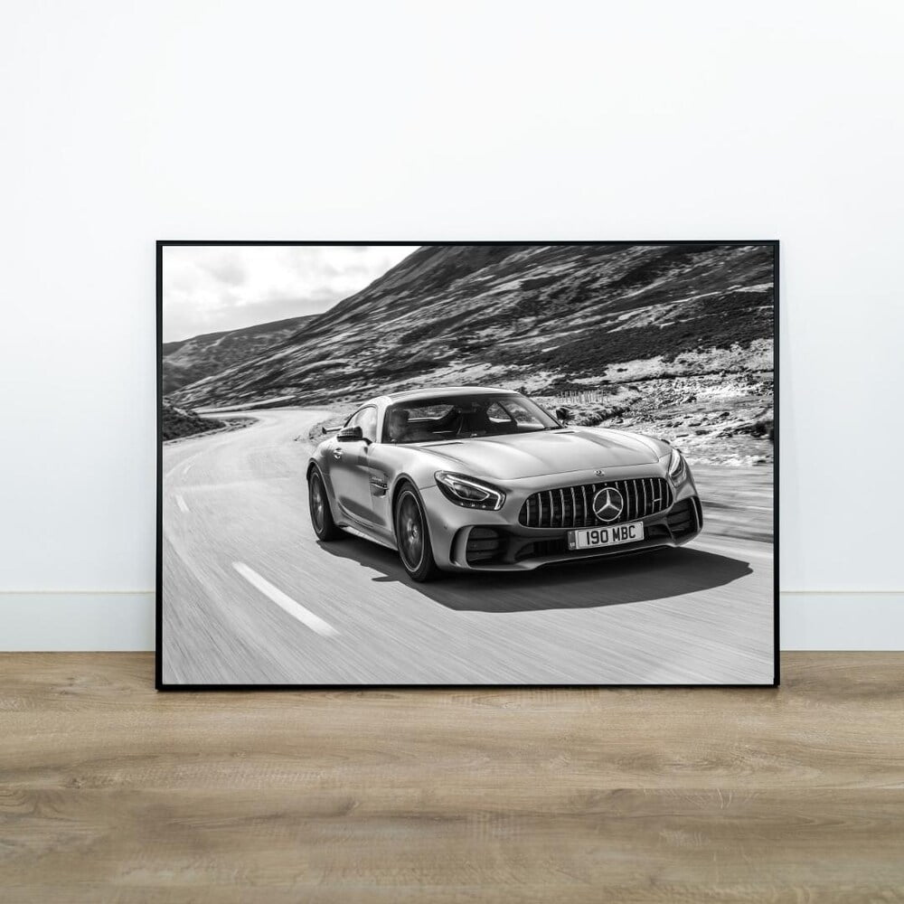 Kna Prints - Mercedes Amg Gt Poster, Mercedes Poster, Mercedes Print ...