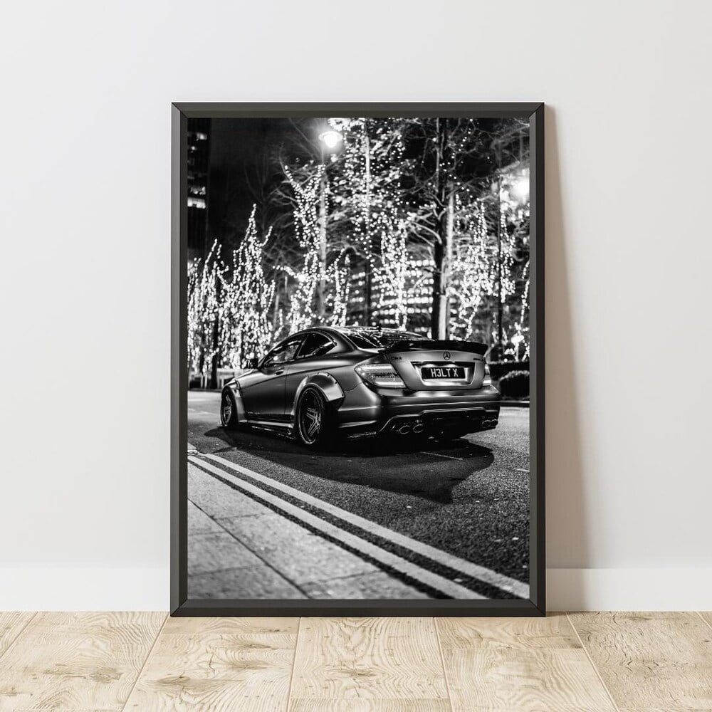 Kna Prints - Mercedes C63 Amg Poster, Mercedes Poster, Mercedes Print ...