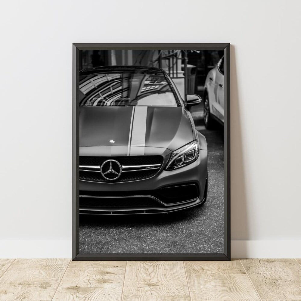 Kna Prints - Mercedes C63 Amg Poster, Mercedes Poster, Mercedes Print ...