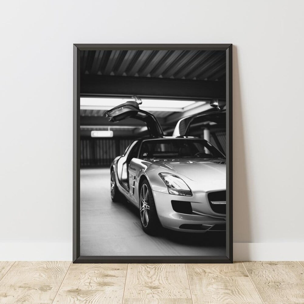 Kna Prints - Mercedes Sls Poster, Mercedes Poster, Mercedes Print ...