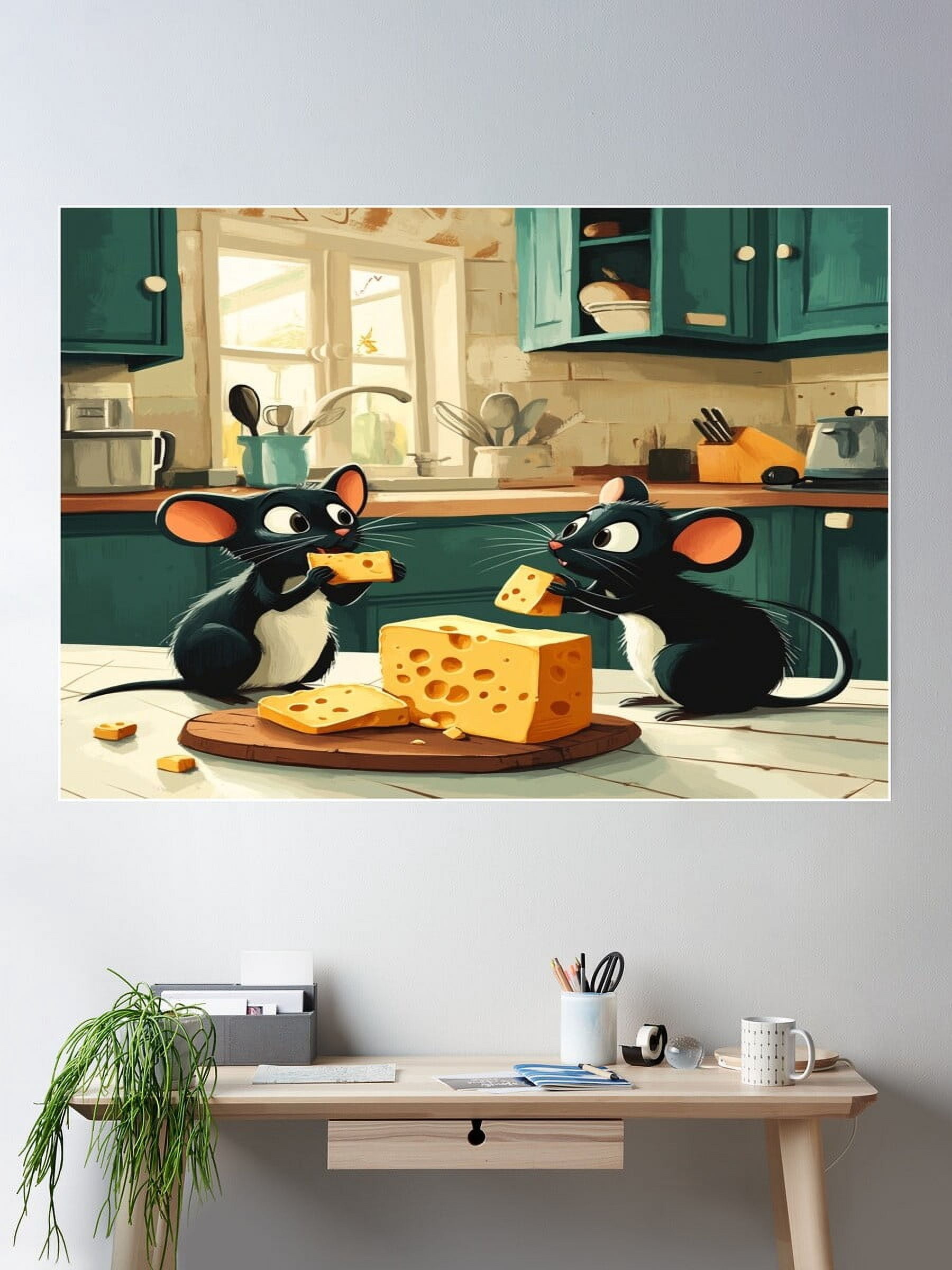 Kna Prints - Mice Poster, UNFRAMED-8x12 - Walmart.com