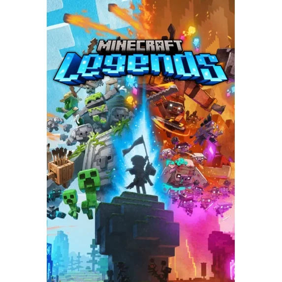 Kna Prints - Minecraft Legends Poster For Home Decor, Living Room ...