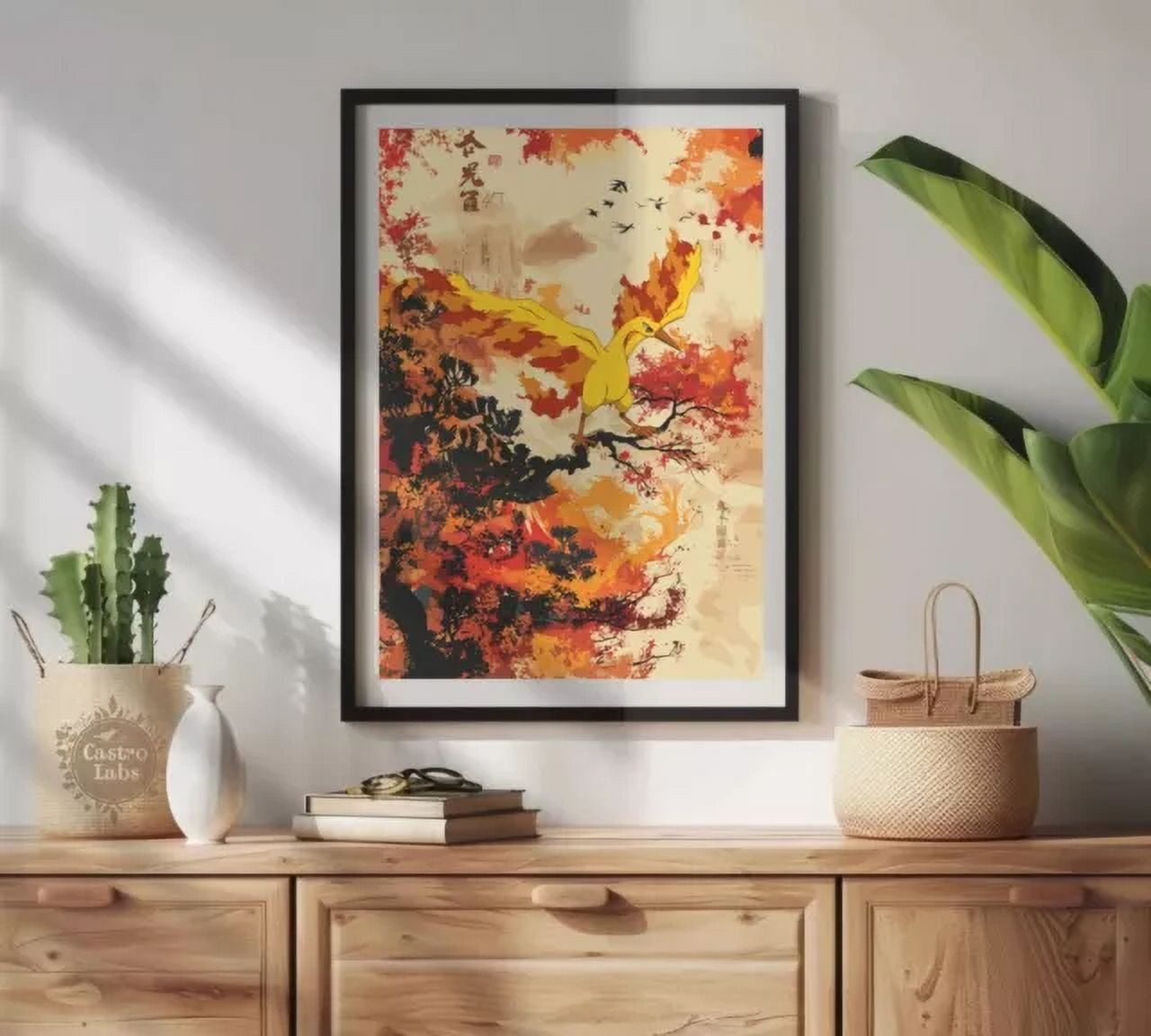 Kna Prints - Moltres Pokemon Poster, Japanese Mythical Art Style ...