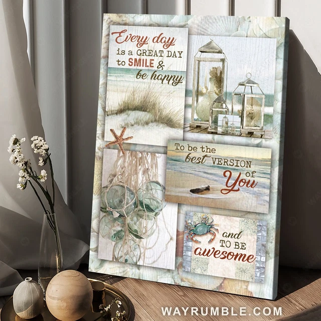 Kna Prints - Mom To Daughter, Beach Painting, Vintage Lantern, Every ...