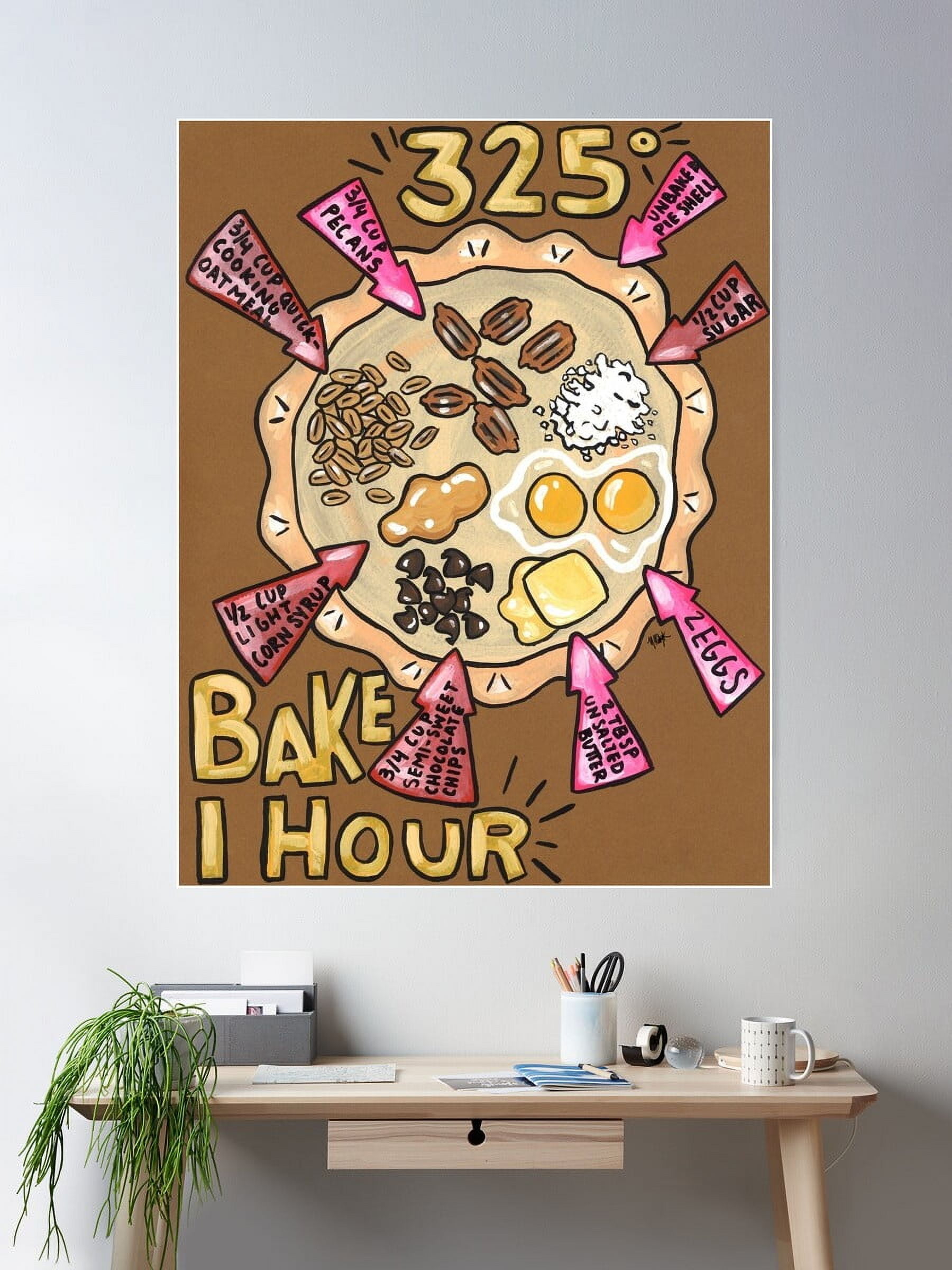 Kna Prints - Mom'S Pecan Pie Poster , UNFRAMED-24x36 - Walmart.com