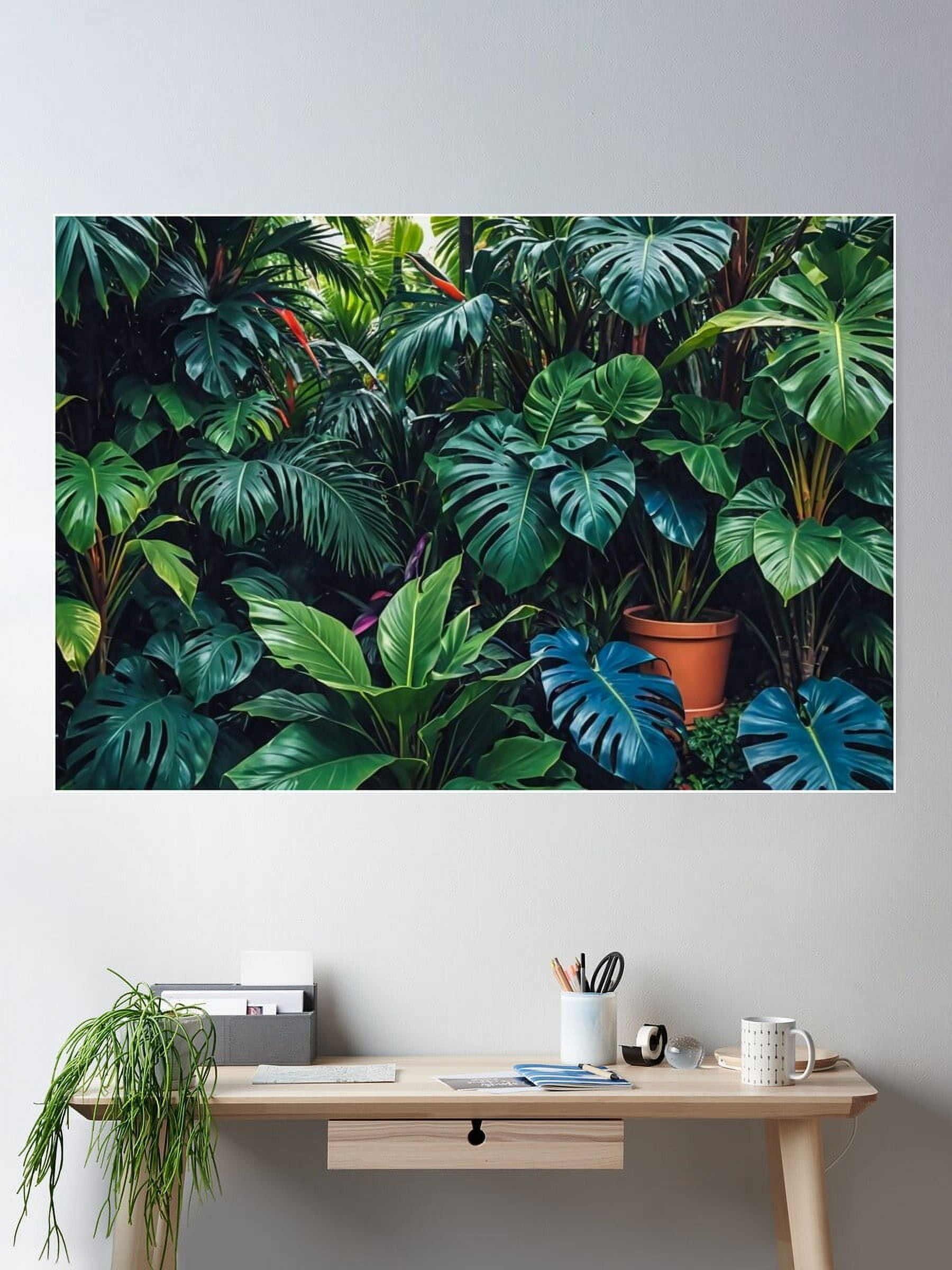 Kna Prints - Monstera - Aesthetic Tropical Plants Foliage - Greenery ...