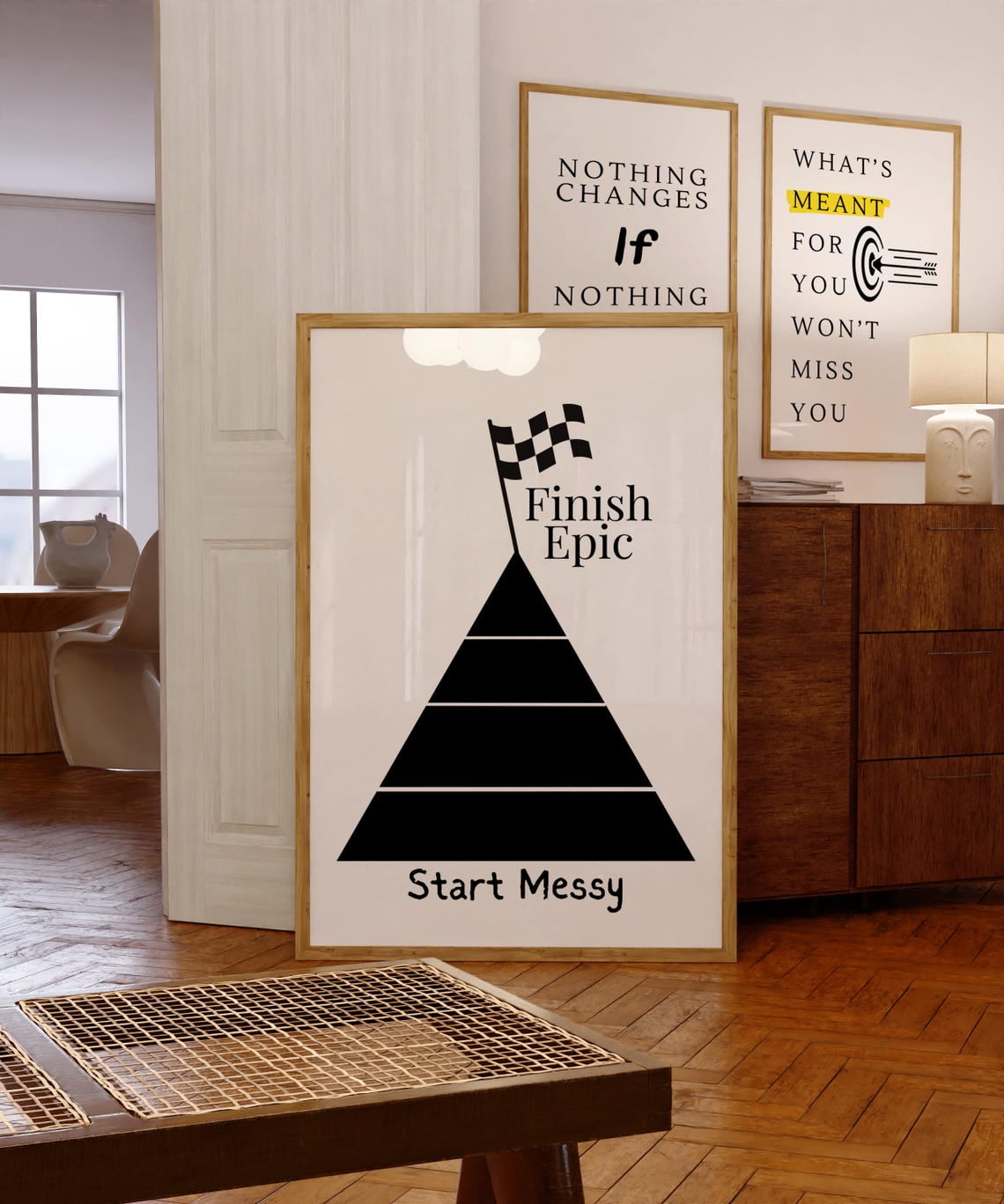 Kna Prints - Motivational Wall Art Â€“ Success Journey Â€“ Growth ...
