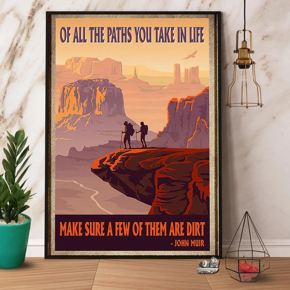 Kna Prints - Mountain Of All The Paths You Take In Life Climbing ...