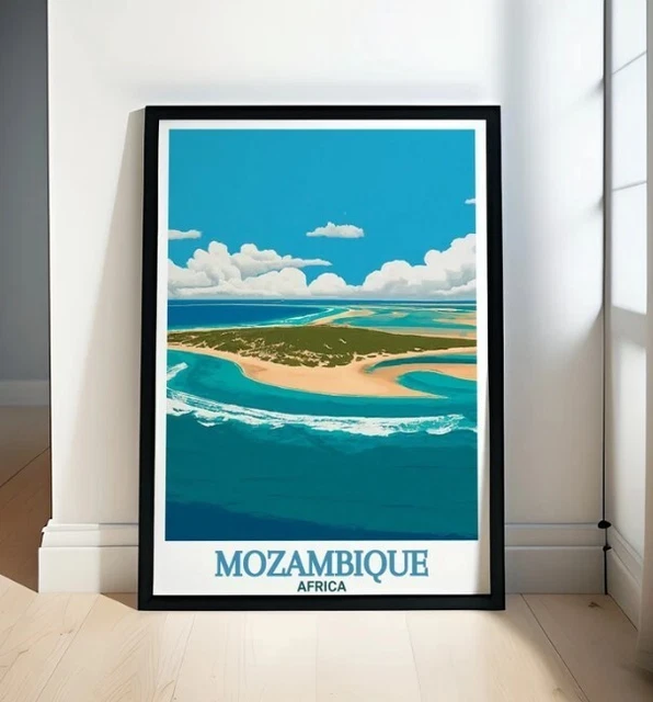 Kna Prints - Mozambique Travel Posters - Bazaruto Archipelago And ...