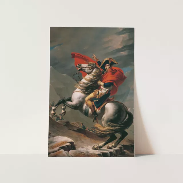 Kna Prints - Napoleon Bonaparte Crossing The Alps Painting France Wall ...