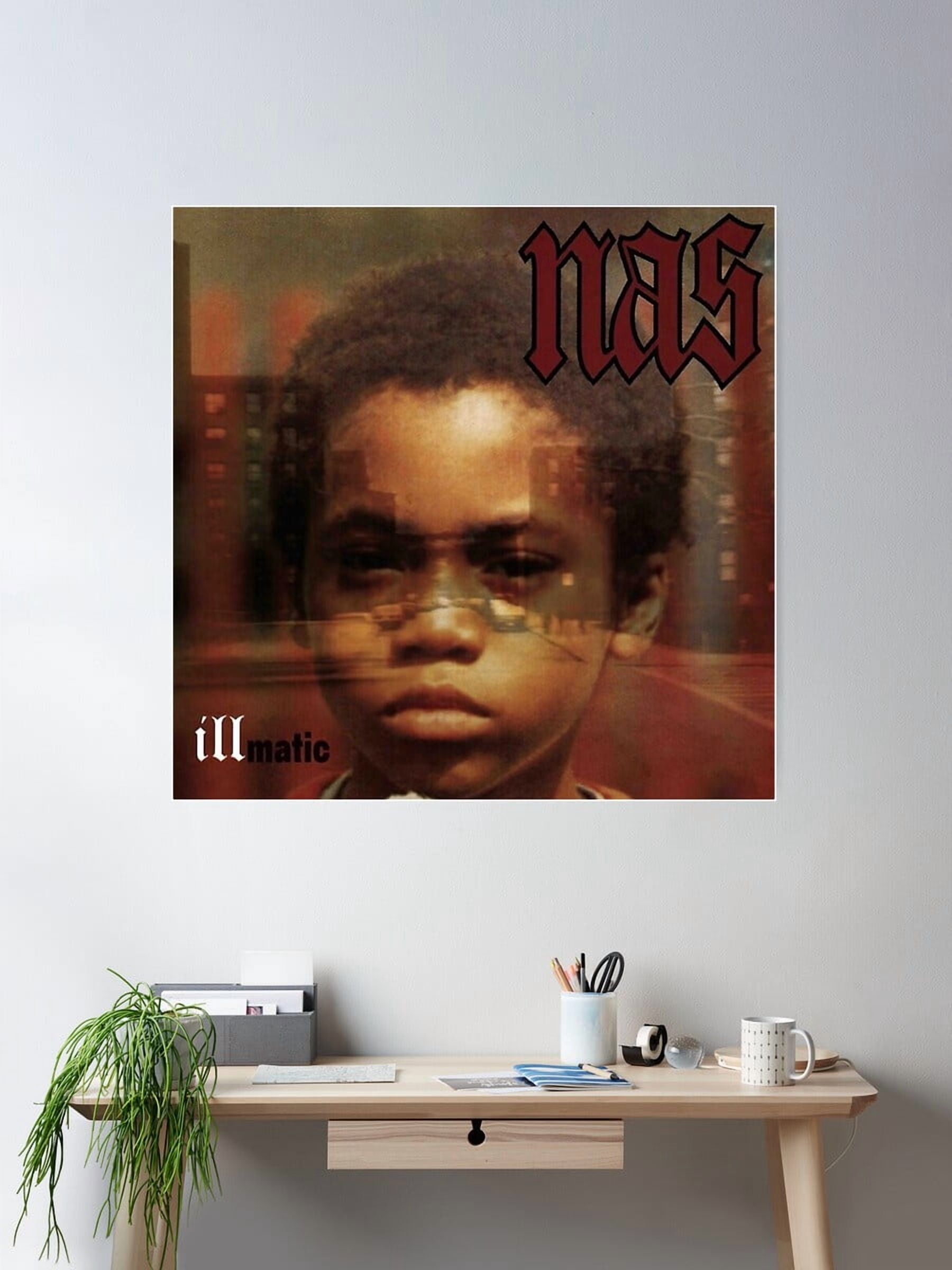 Kna Prints - Nas - Illmatic Album Cover Art Poster Poster , UNFRAMED-8x12 - Walmart.com