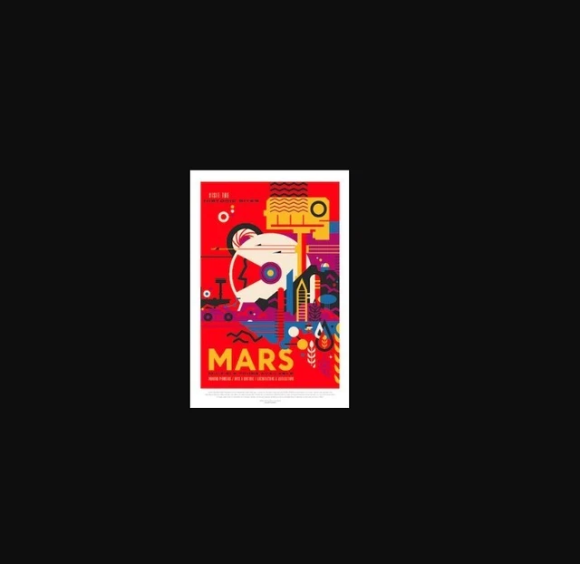 Kna Prints - Nasa Mars For Home Decor, Living Room, Bedroom, Office ...