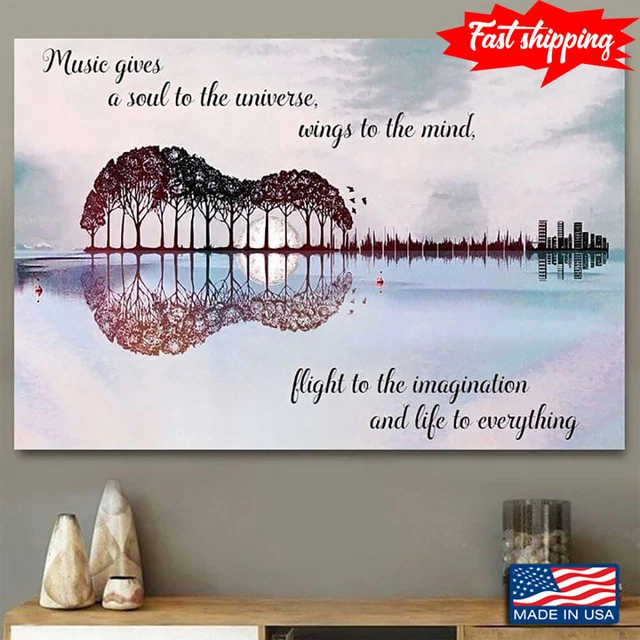 Kna Prints - New Version Guitar Lake Shadow Music Gives A Soul To The ...